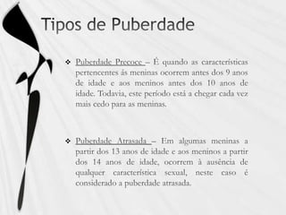 Adolescência e puberdade | PPTX