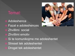 Adoleshenca | PPTX
