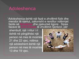 Adoleshenca | PPTX