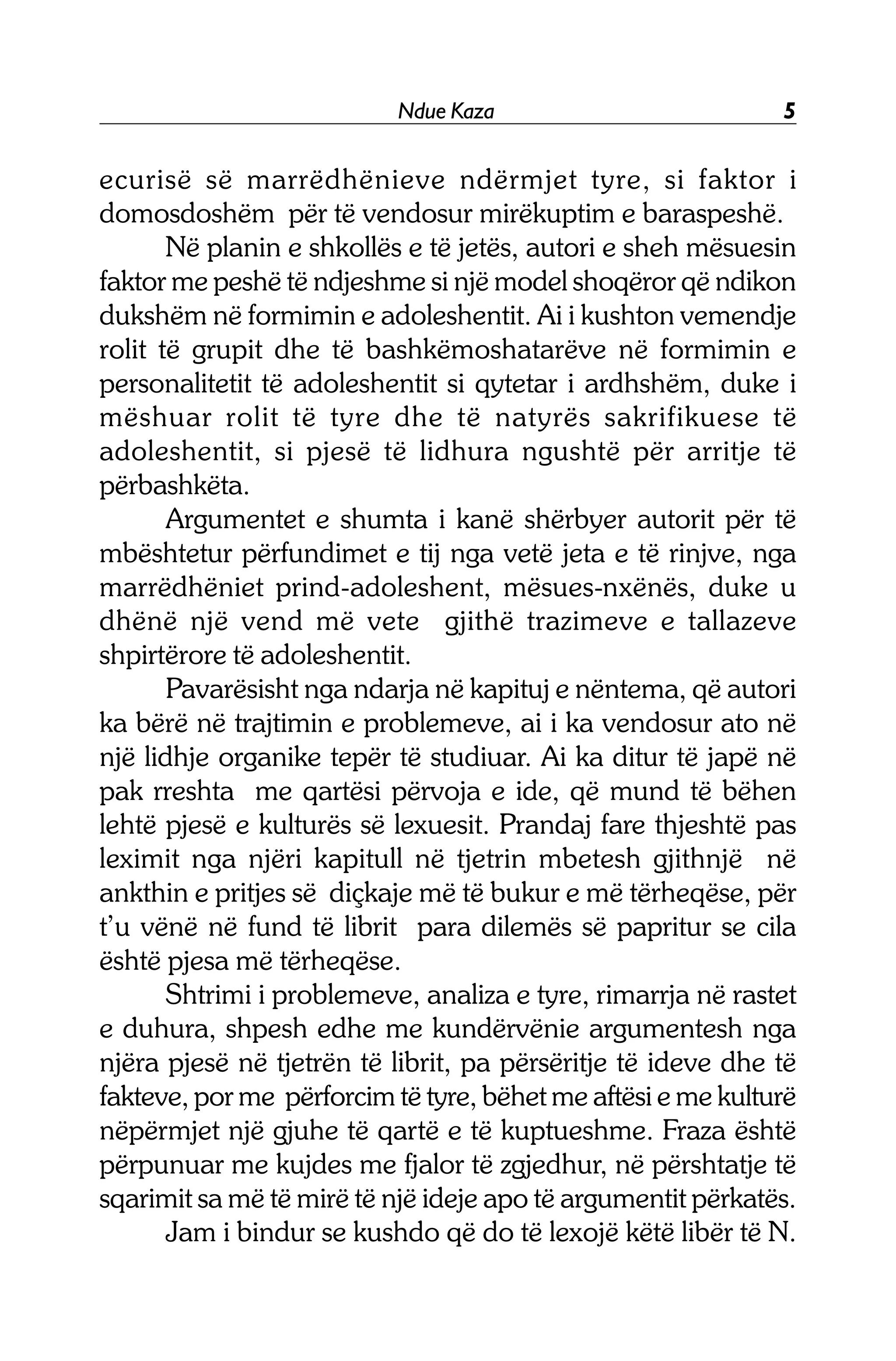 Adoleshenca nduekaza | PDF