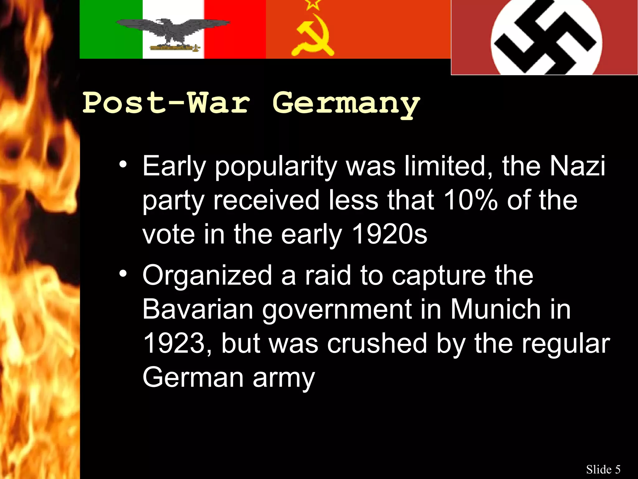 Adolf Hitler and the Nazi Party | PPT