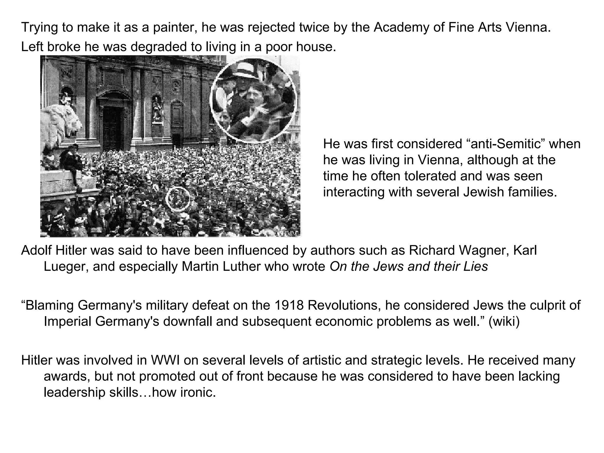 Adolf Hitler: Nazi. | PPT