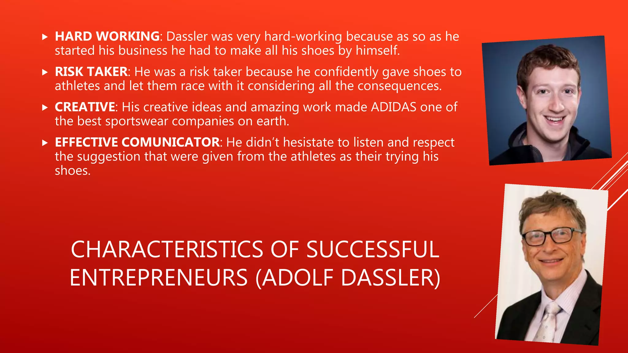 Adolf dassler entrepreneur | PPTX