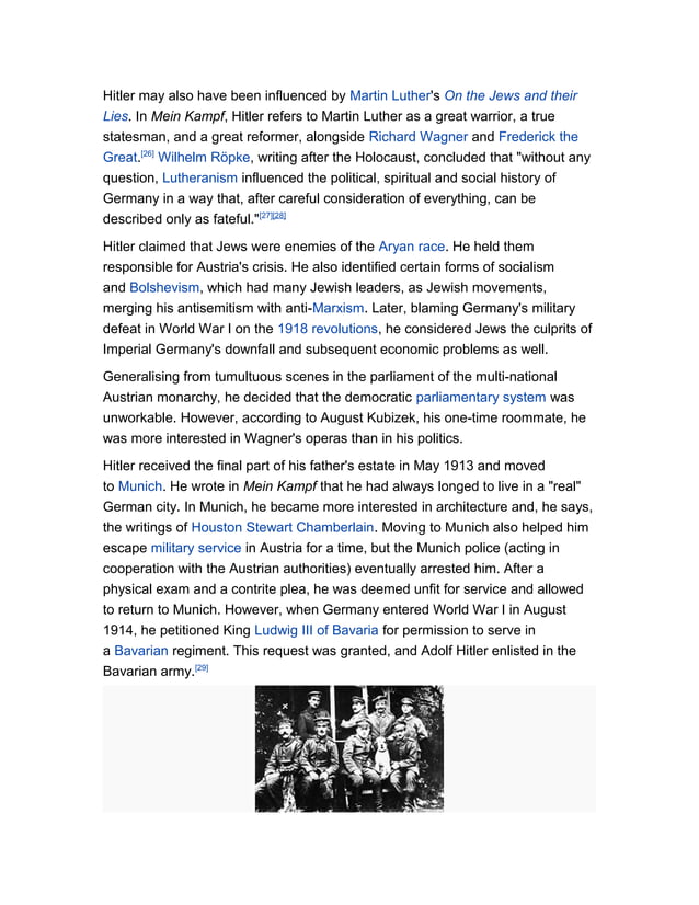 Adolf hitler ebook | DOC | War and Conflicts