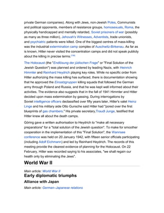 Adolf hitler ebook | DOC | War and Conflicts