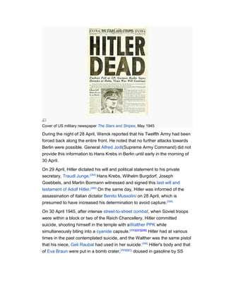 Adolf hitler ebook | DOC