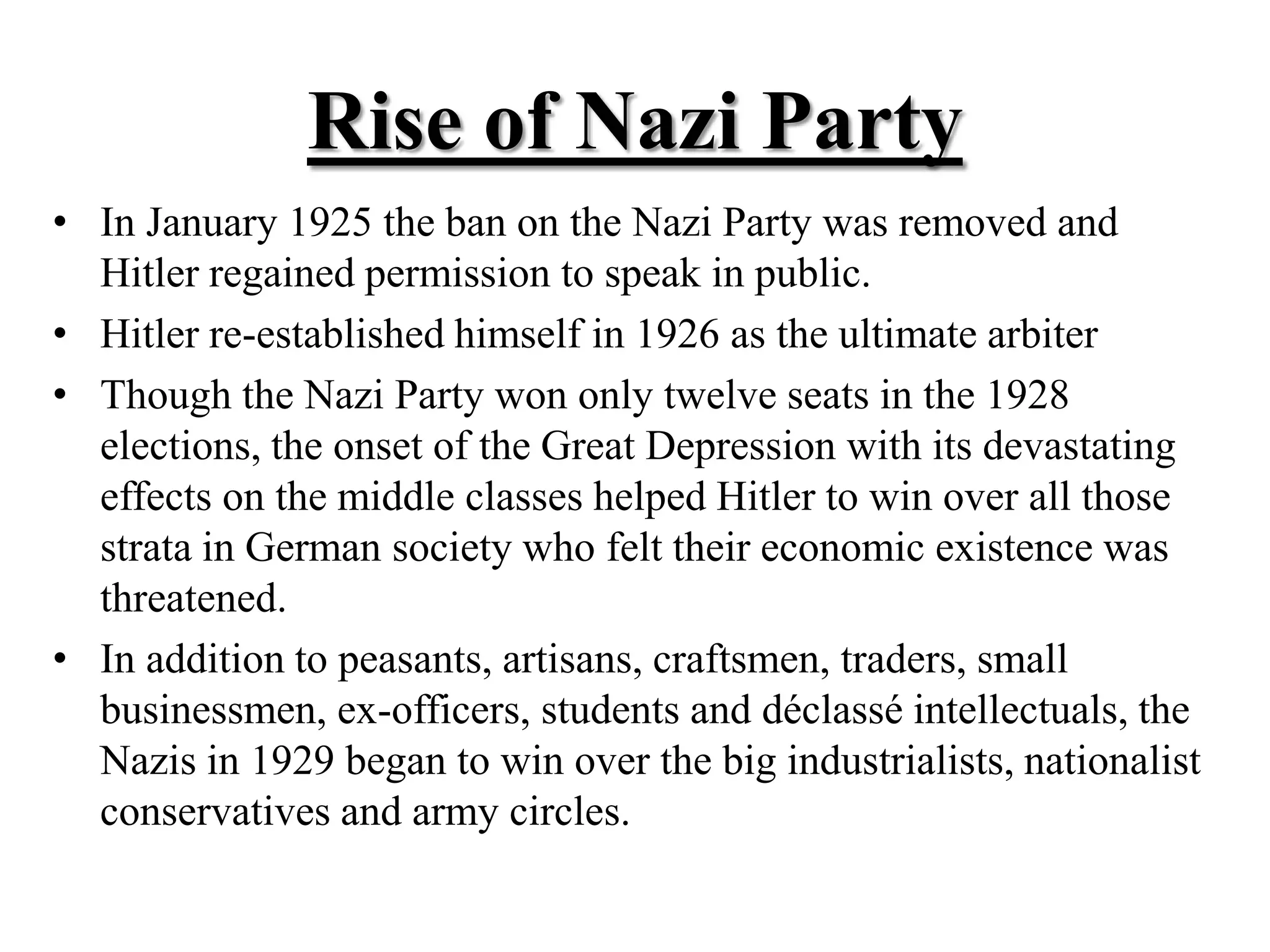 Adolf Hitler - German politician(world war I) | PPTX