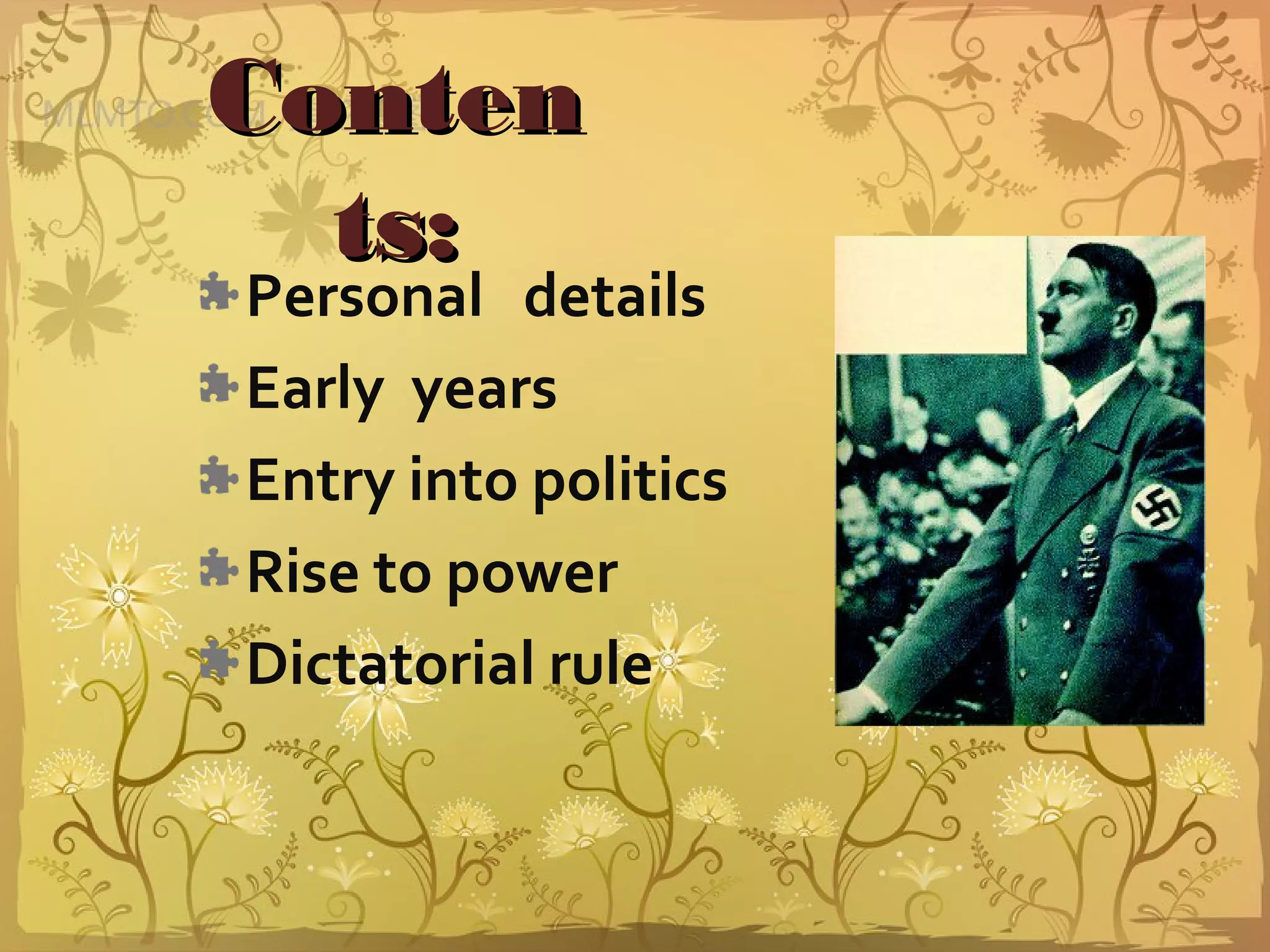 Adolf hitler | PPT | Celebrity Families | Pop Culture