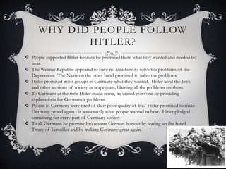 Adolf hitler | PPTX | Judaism | Religion & Spirituality