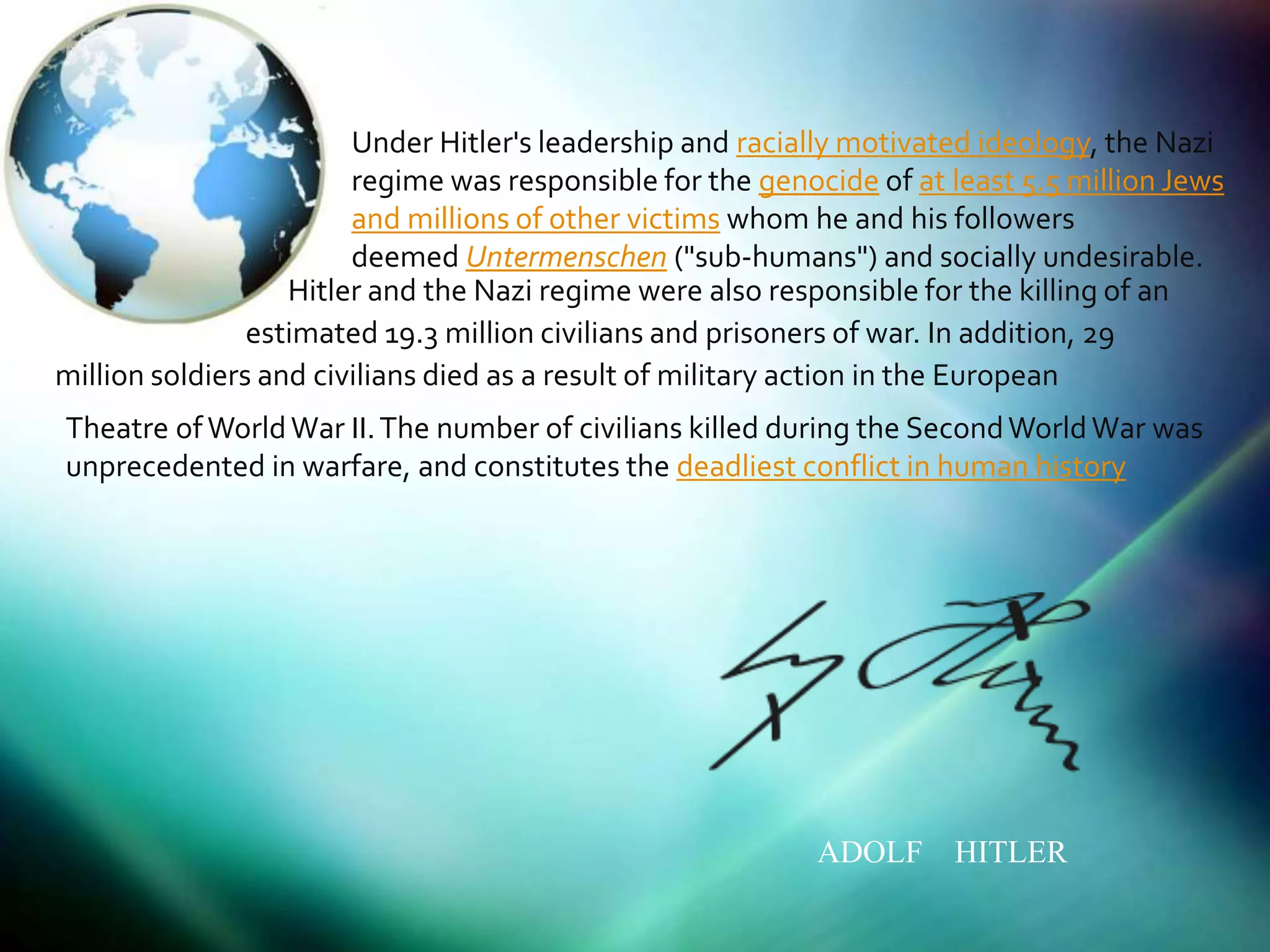 Adolf hitler | PPTX