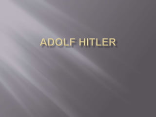 Adolf Hitler | PPTX