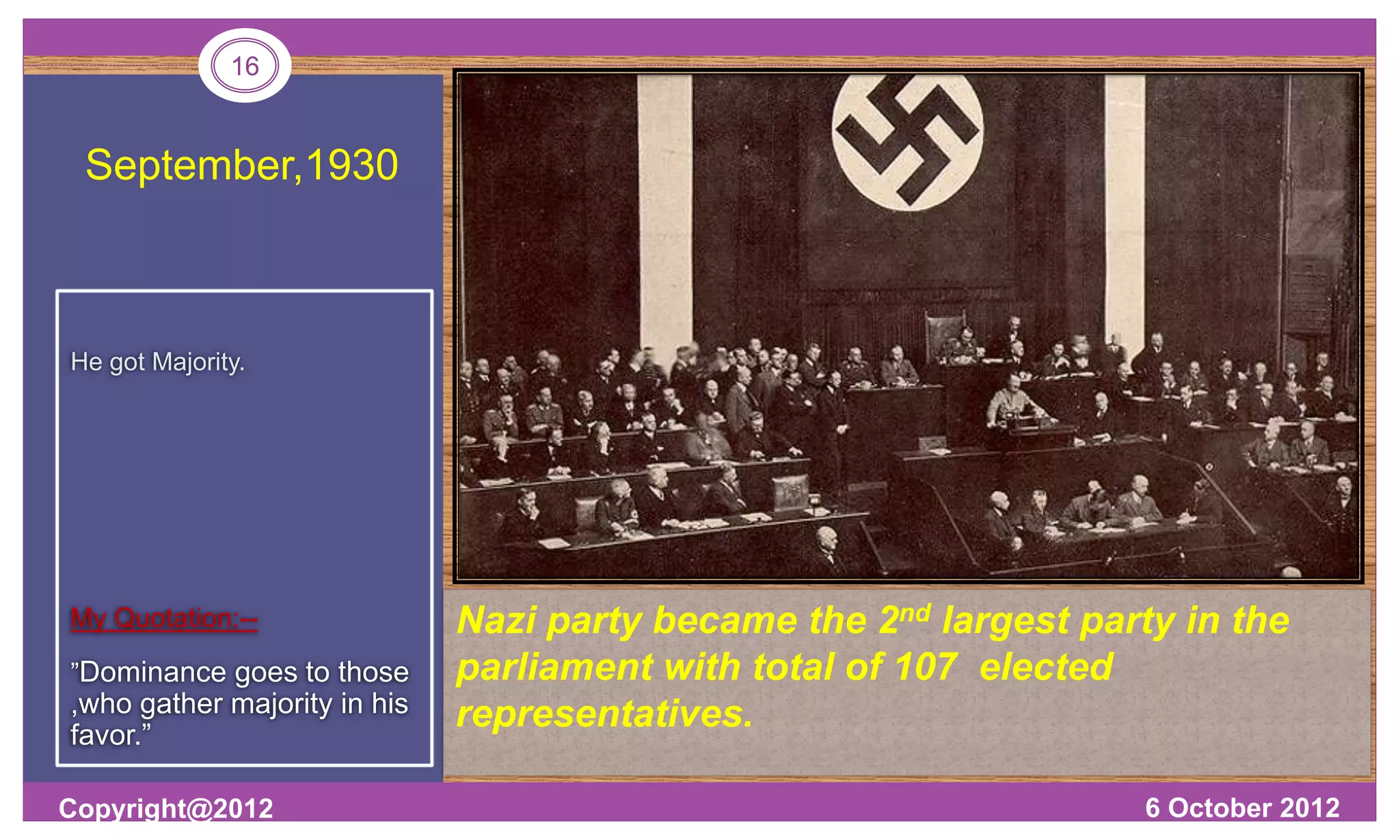 Adolf Hitler Biography | PPTX