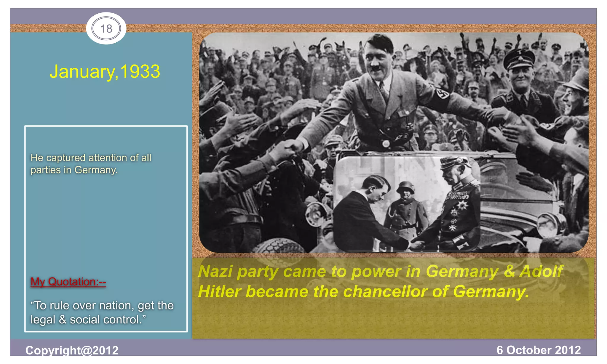 Adolf Hitler Biography | PPTX