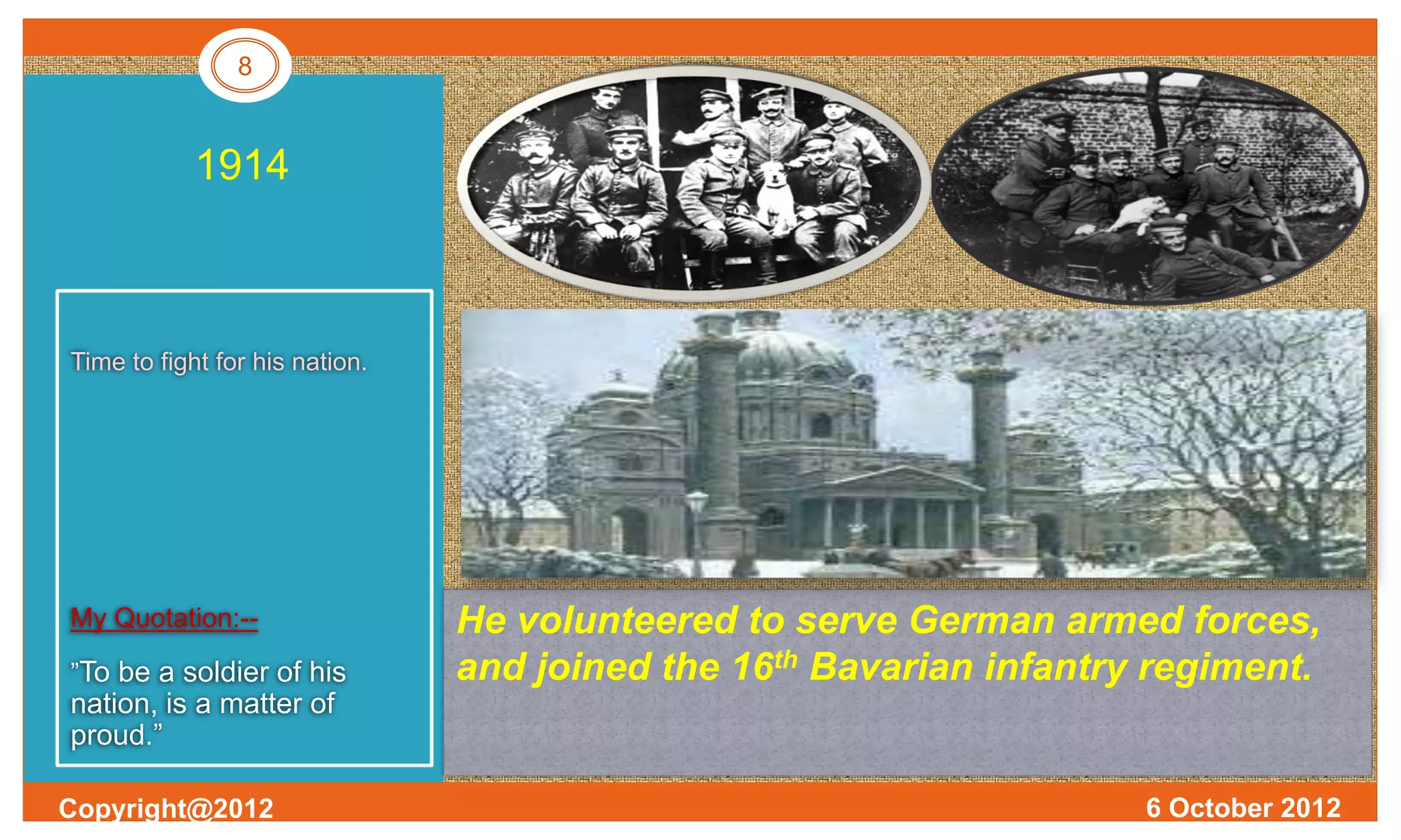 Adolf Hitler Biography | PPTX