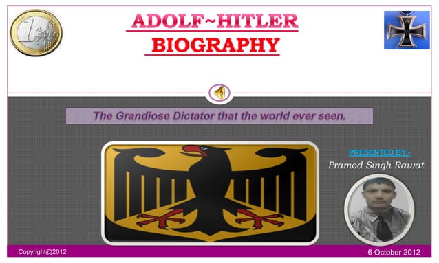 Adolf Hitler Biography | PPTX