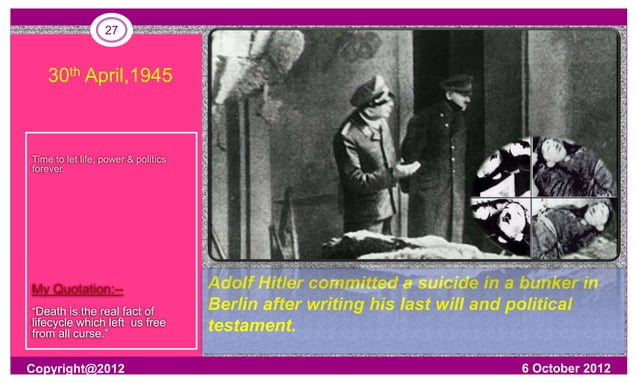 Adolf Hitler Biography | PPTX