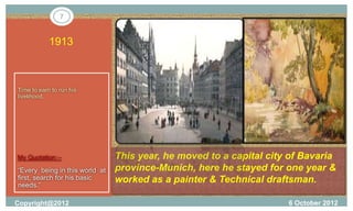 Adolf Hitler Biography | PPTX