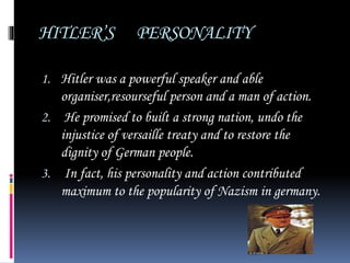 Adolf hitler(by chetan kumar goel ludhiana) | PPT