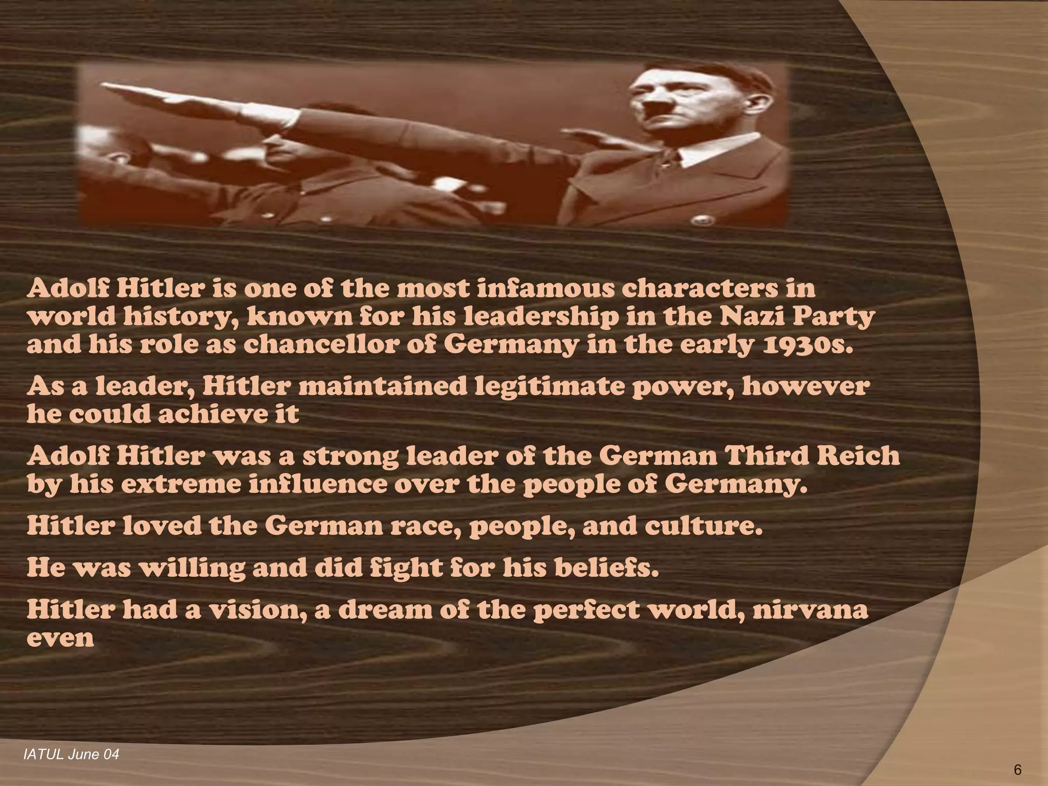 Adolf hitler (leadership) | PPTX