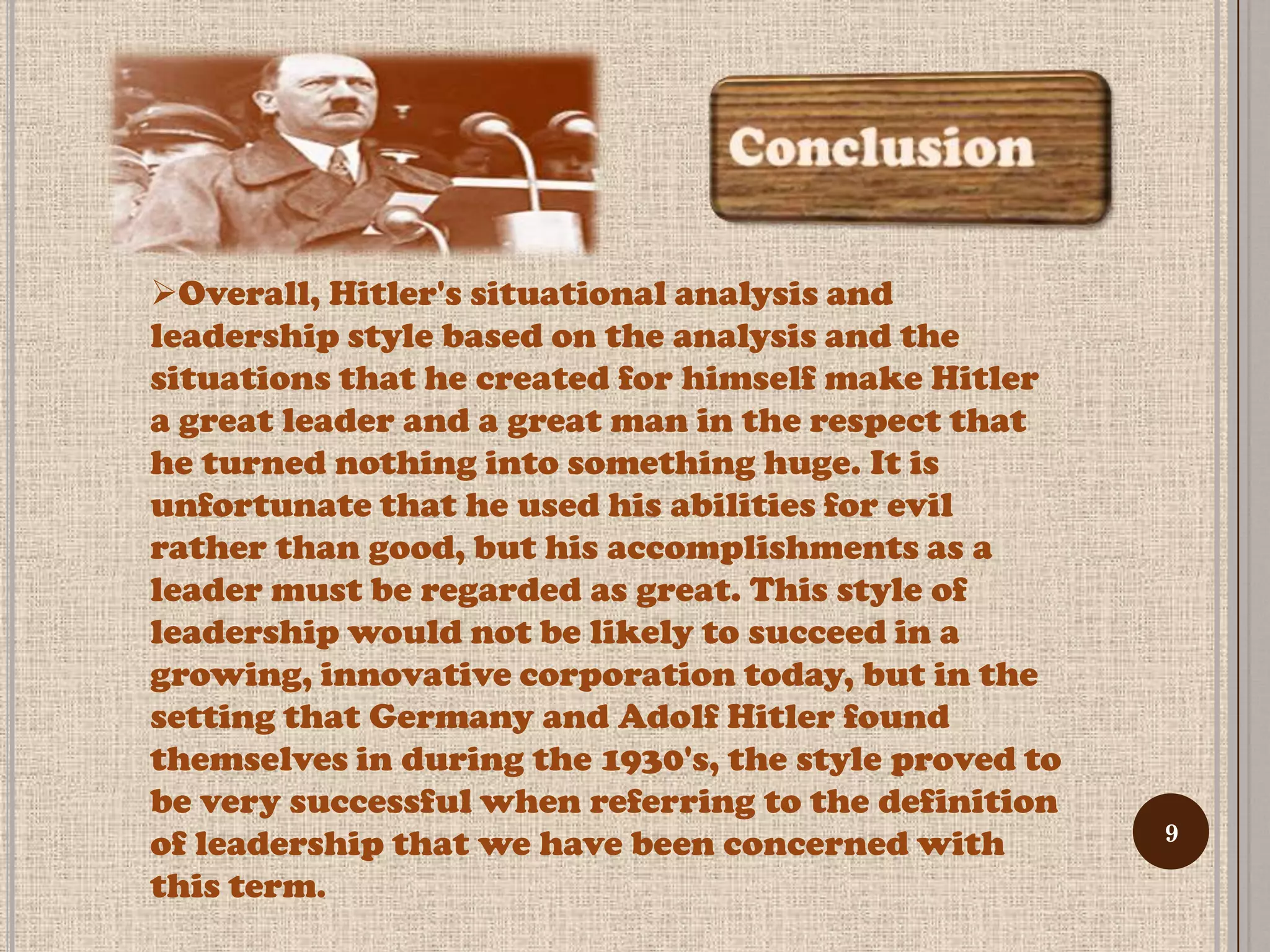 Adolf hitler (leadership) | PPTX