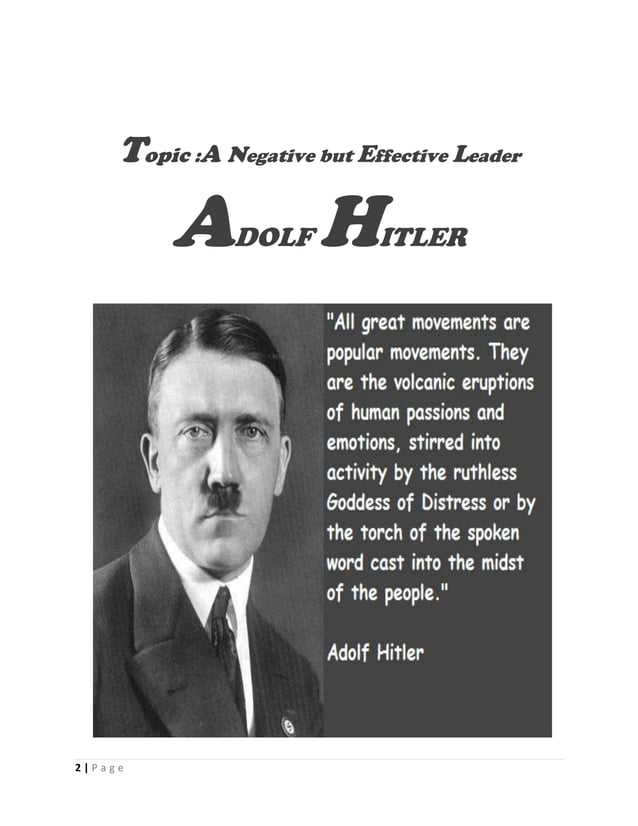 Adolf hitler (leadership) | DOCX