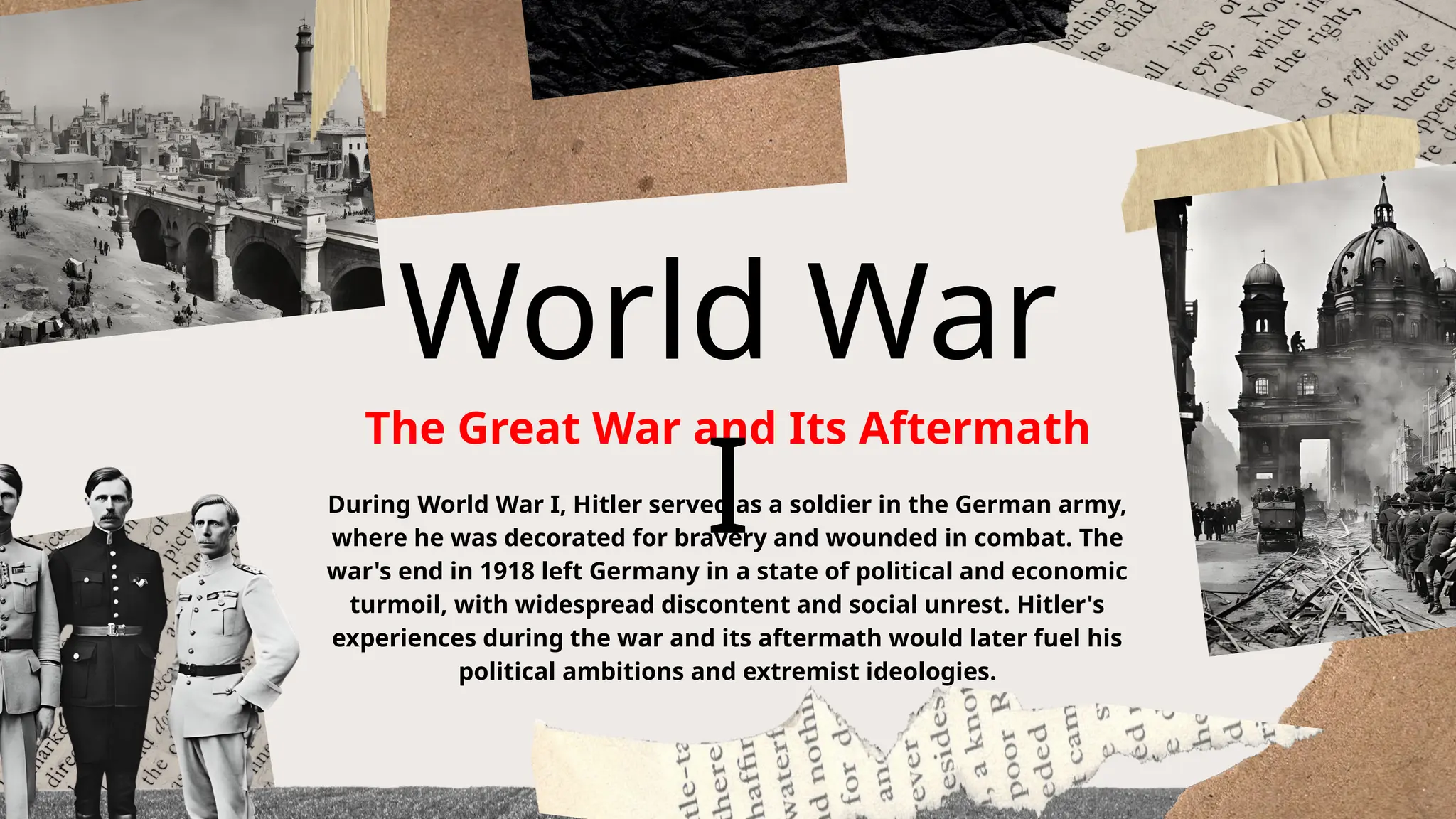 Adolf Hitler Slides.pptx and history to adolf hitler | PPTX