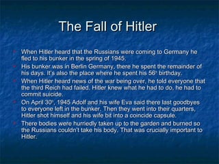 Adolf hitler's life | PPT