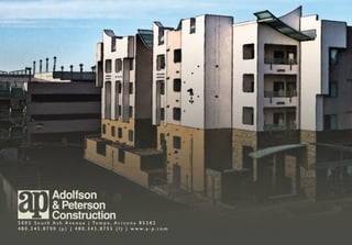 Adolfson & peterson construction redefining sustainable brochure | PDF