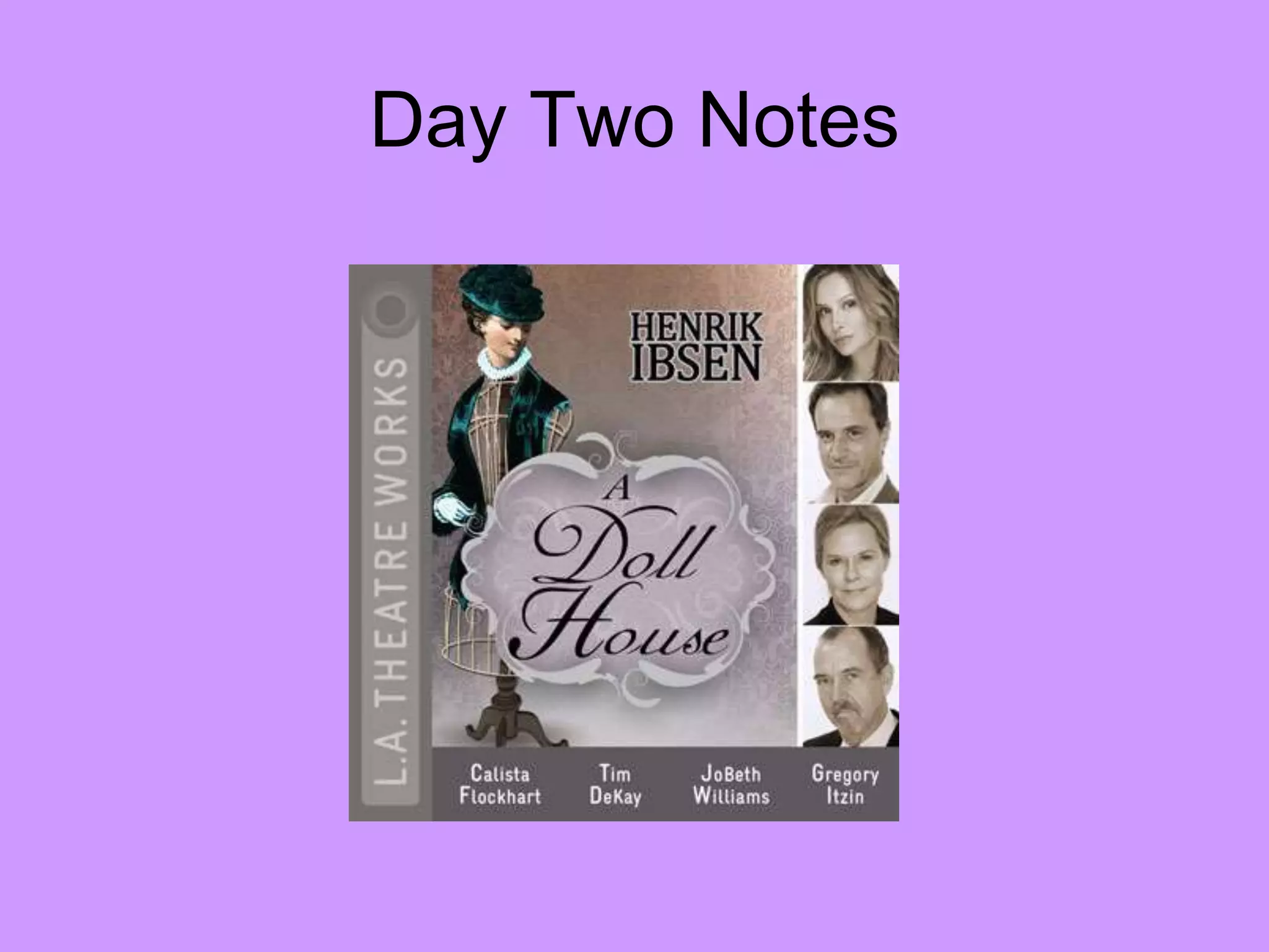 A doll house drama | PPT