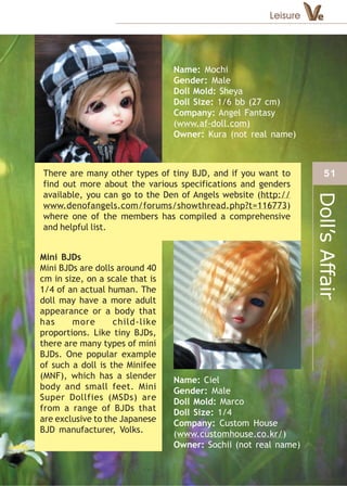 A Doll’s Guide To BJDs | PDF