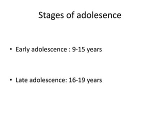 Adoloscence | PPTX