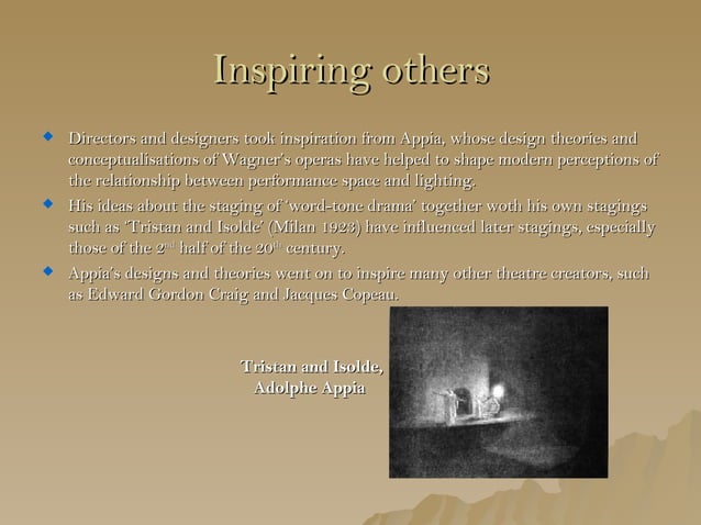 Adolphe Appia resource pack | PPT