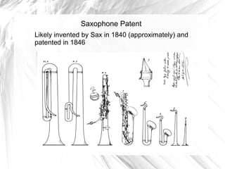 Adolphe sax and the Saxophone | ODP