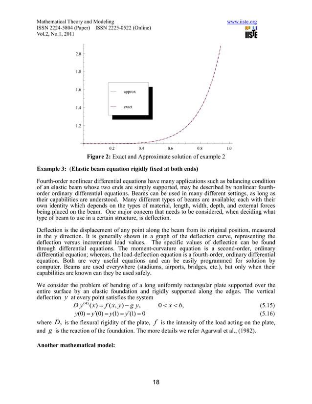 Adomian Decomposition Method For Solving Higher Order Boundary Value Problems Pdf Physics