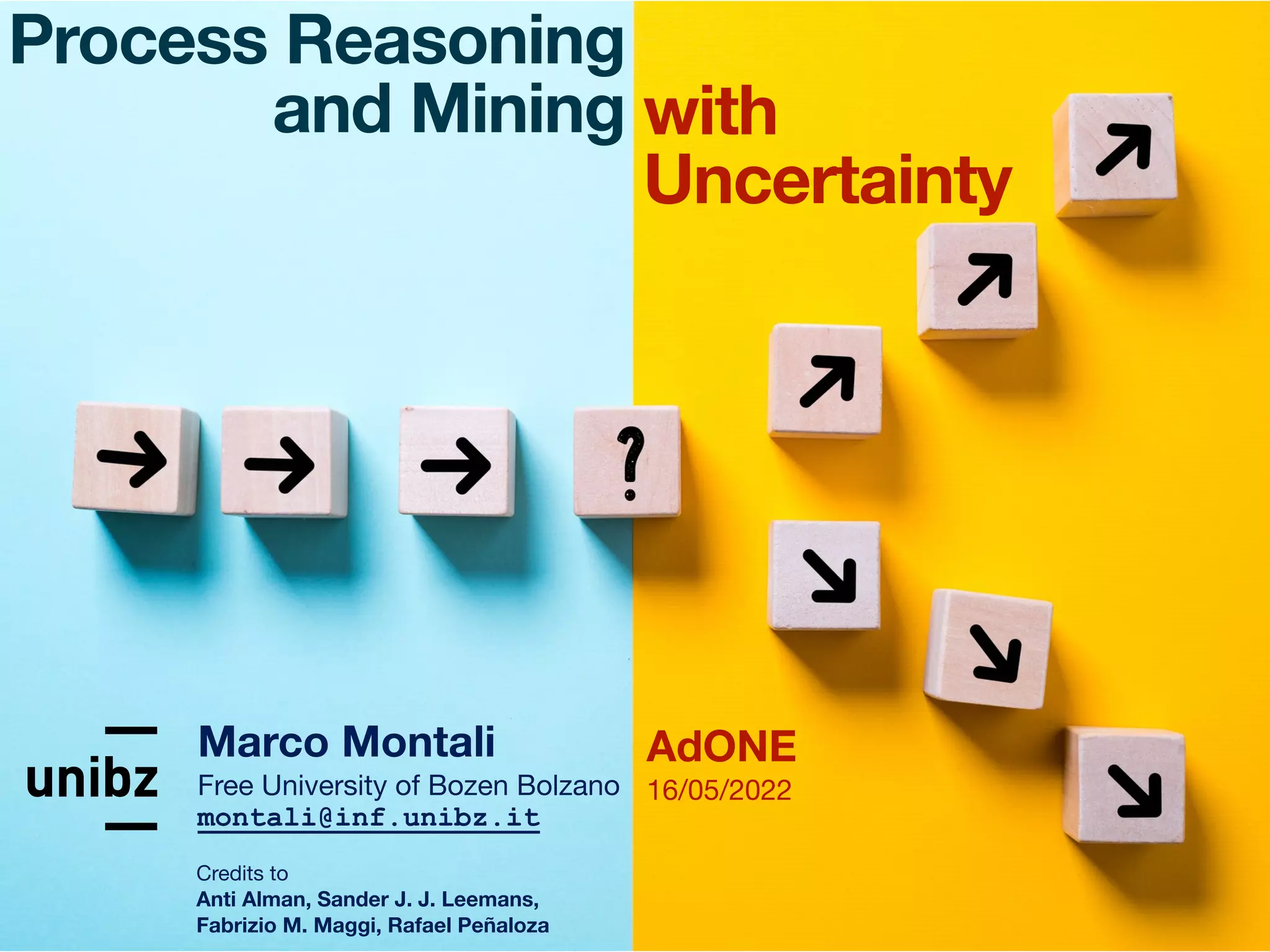 Process Reasoning and Mining with Uncertainty | PPT