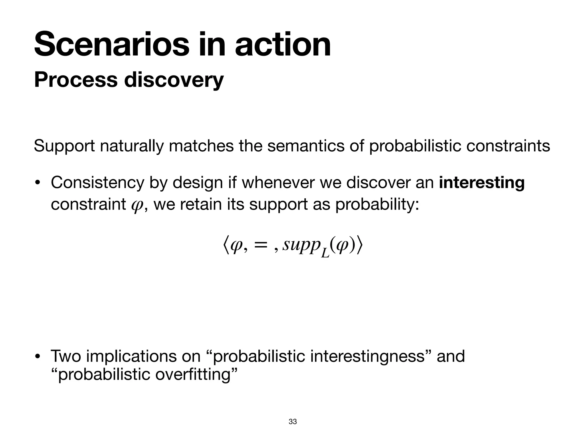 Process Reasoning and Mining with Uncertainty | PPT