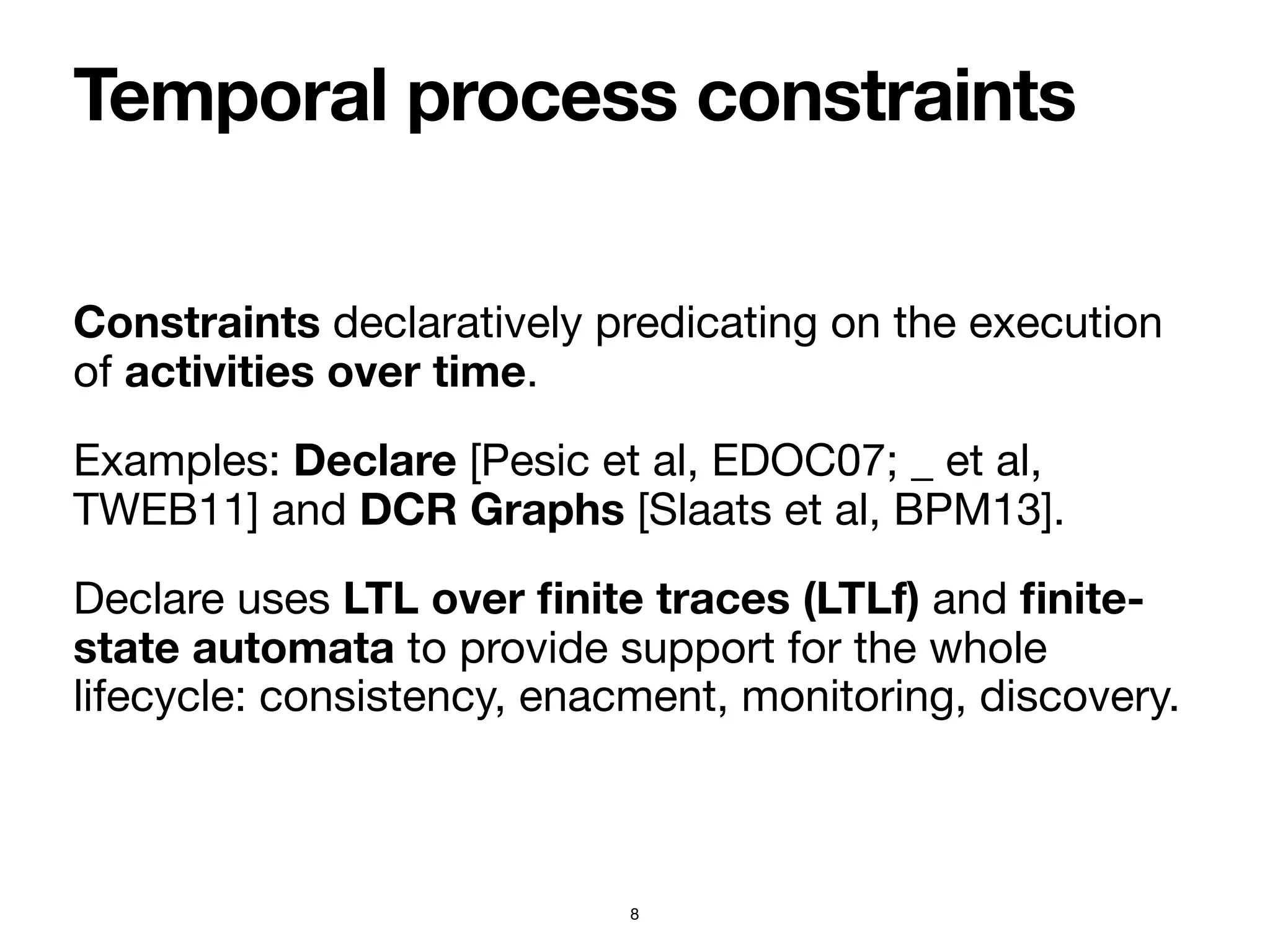 Process Reasoning and Mining with Uncertainty | PPT
