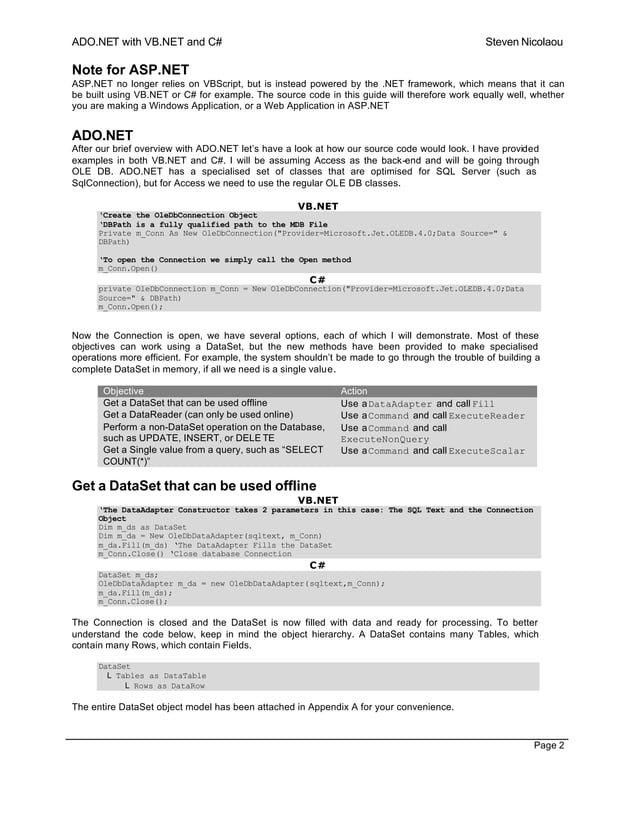 Ado.Net