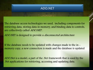Ado.net
