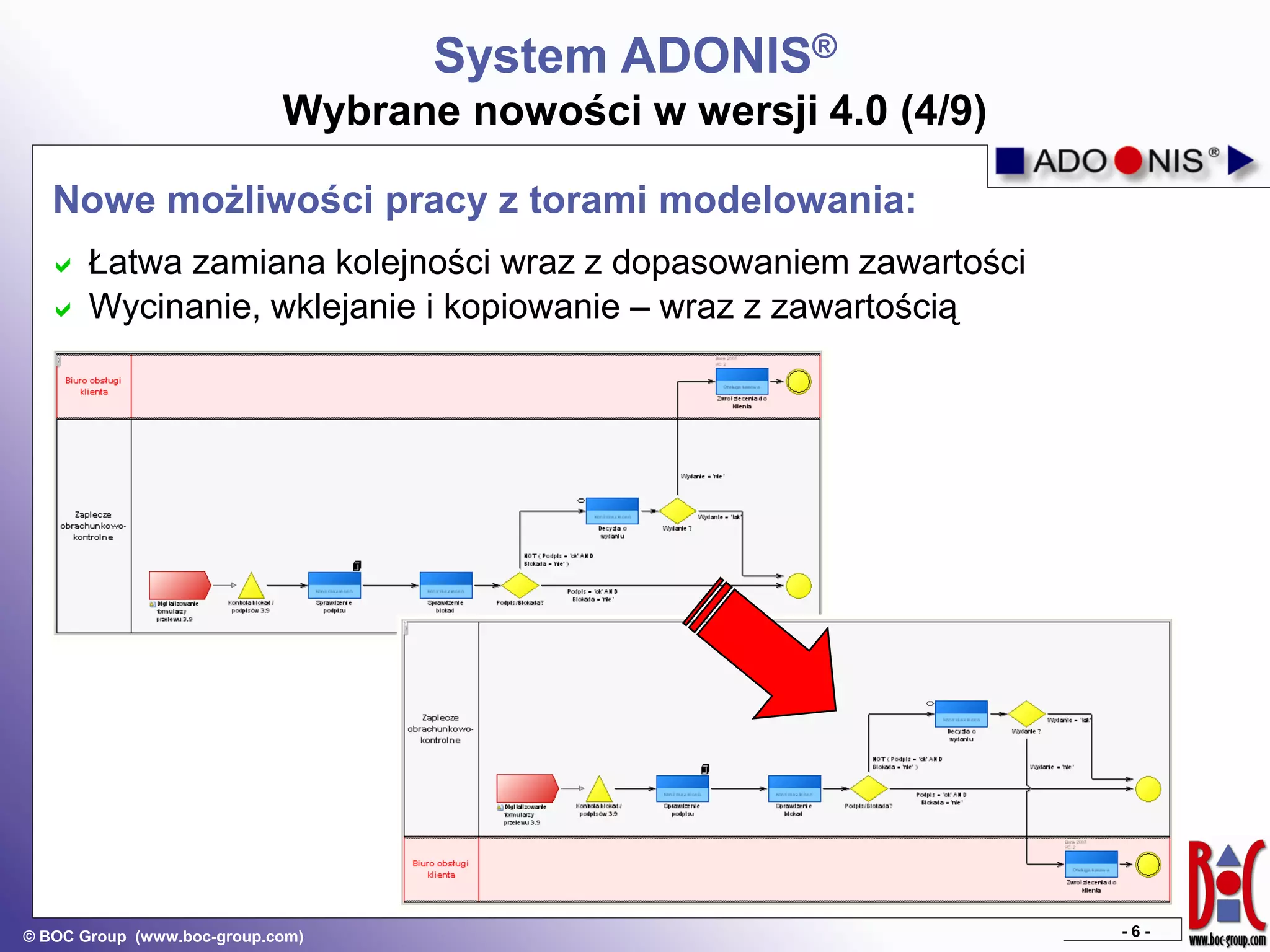 ADONIS 4.0 - prezentacja nowych funkcji | PDF