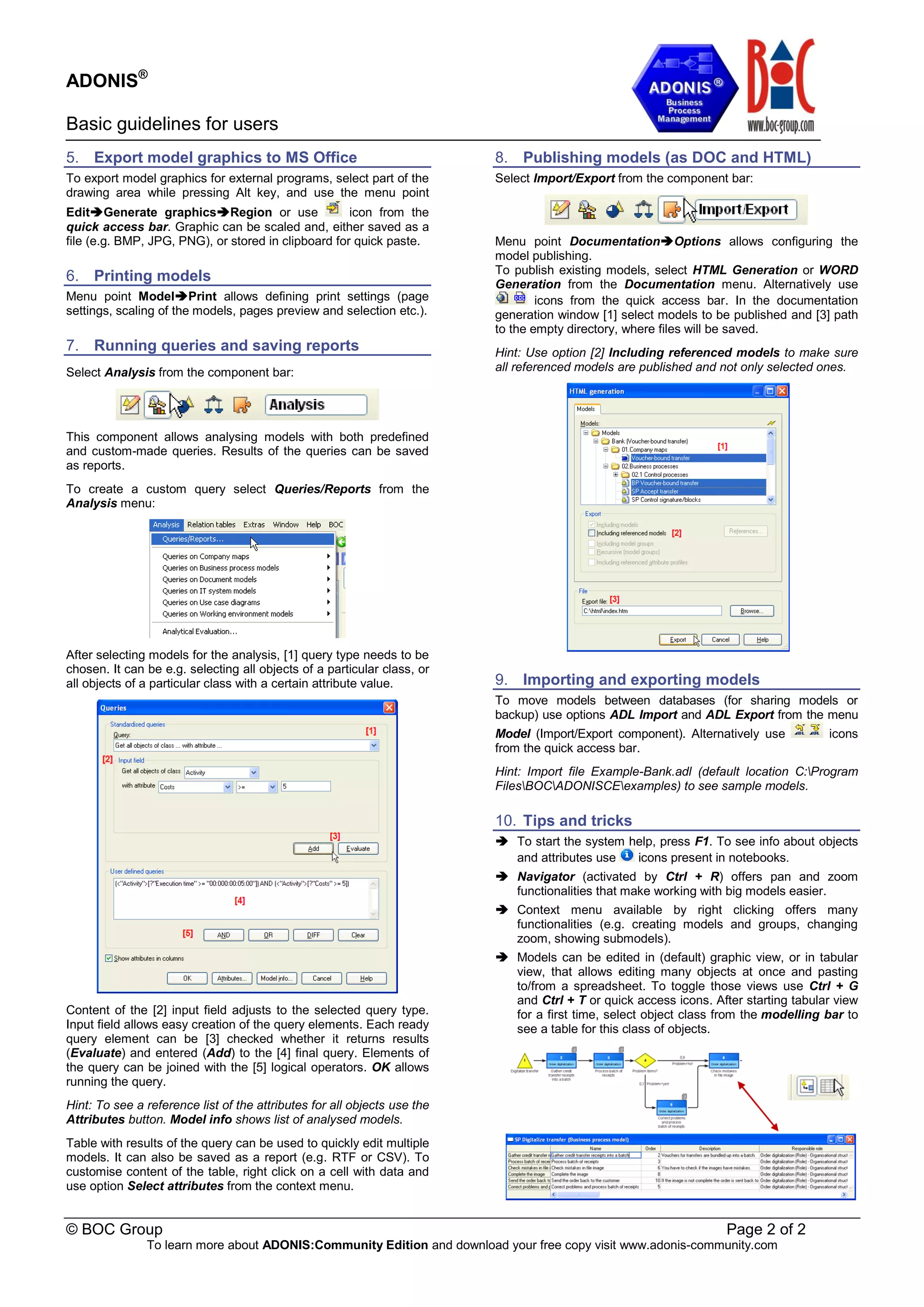 Adonis basic guidelines | PDF