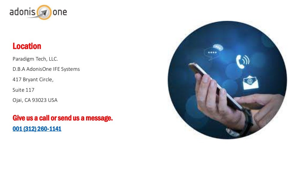 moving map system | inflight entertainment system | AdonisOne | PDF