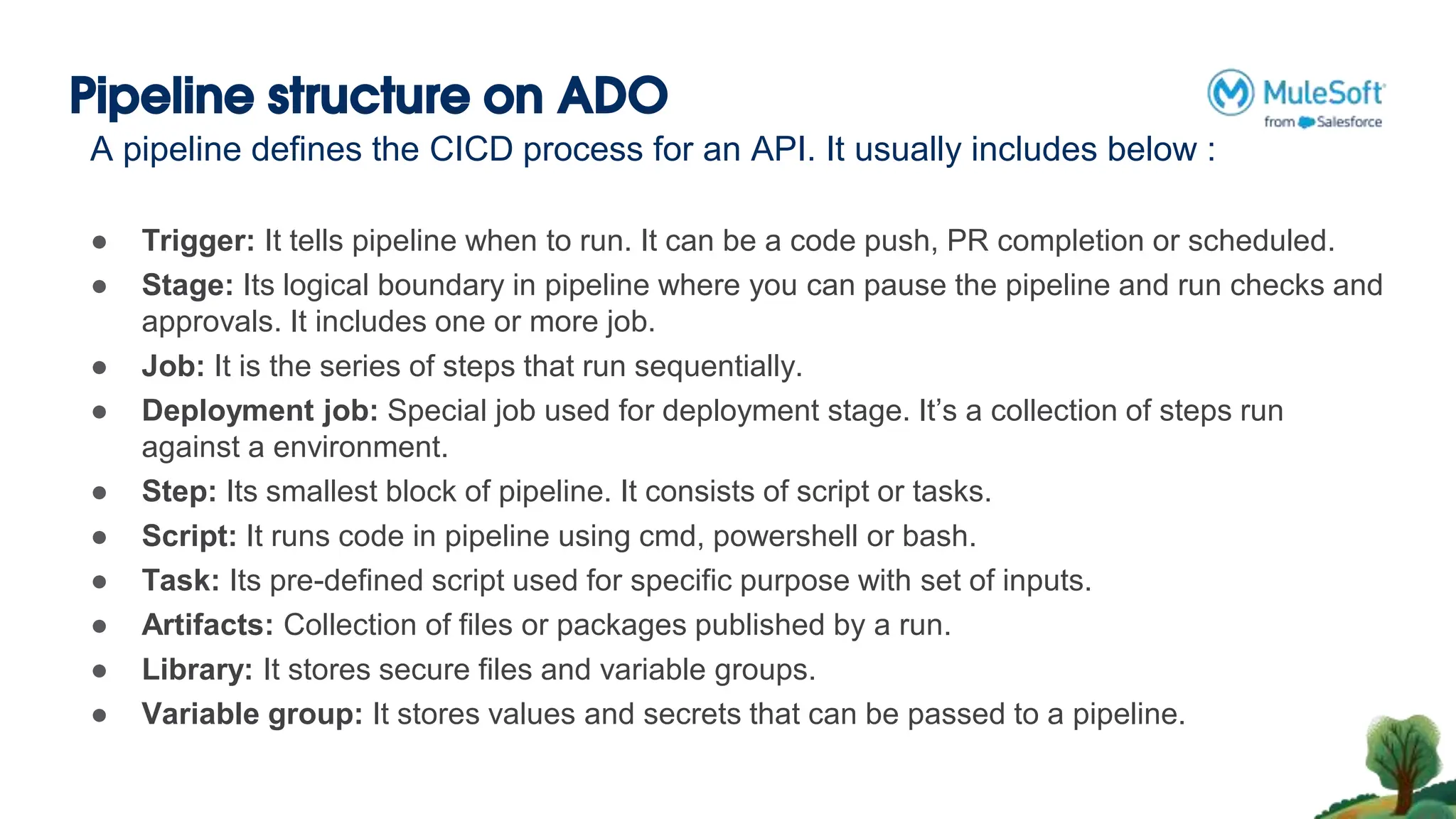 Azure DevOps Pipeline setup for Mule APIs #36 | PPTX