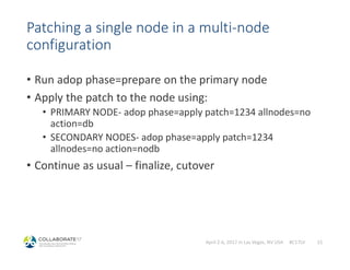 Adop patching gotchas ppt | PPT