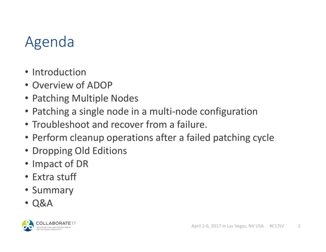 Adop patching gotchas ppt | PPT