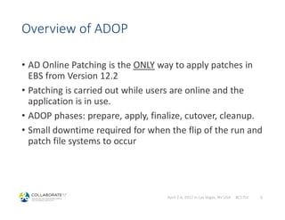 Adop patching gotchas ppt | PPT