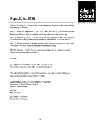 Adopt-a-School Program Kit | DOCX