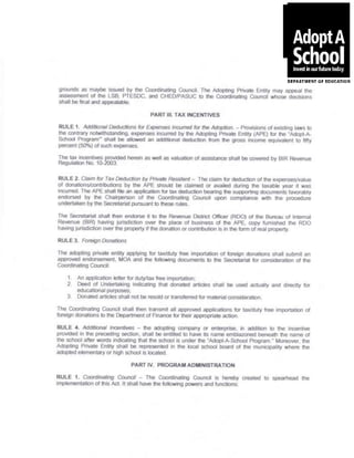 Adopt-a-School Program Kit | DOCX