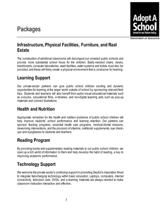 Adopt-a-School Program Kit | DOCX