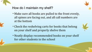Adopt a-Shelf Program | PPT